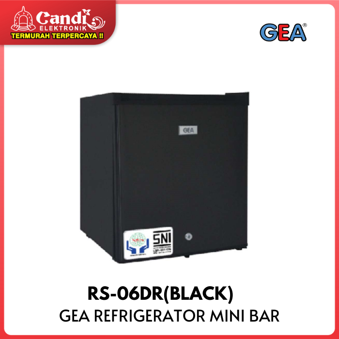 GEA REFRIGERATOR MINI BAR RS-06DR(BLACK) | Lazada Indonesia