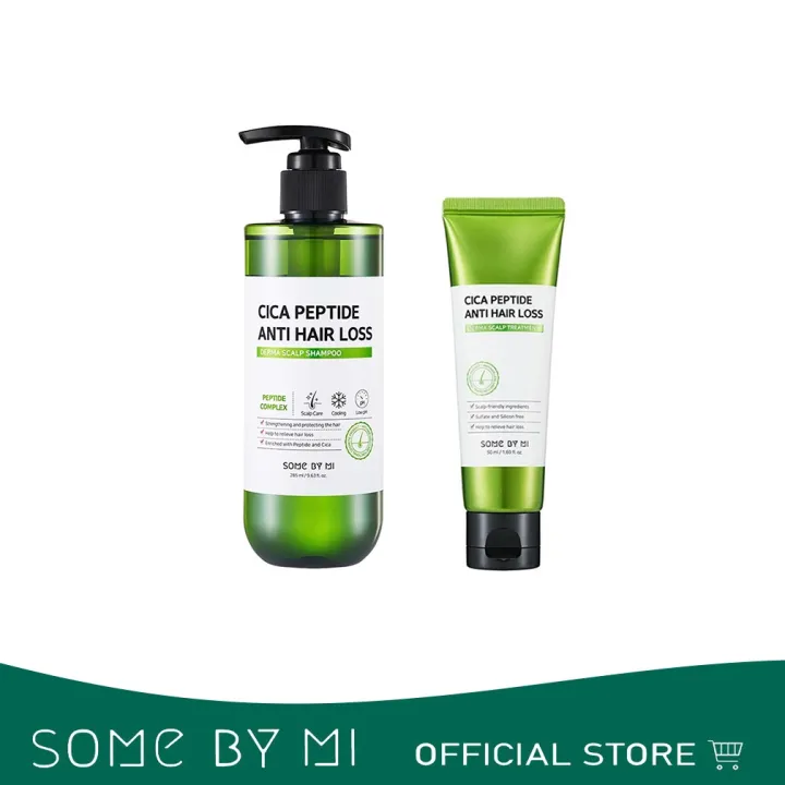 SomeByMi Cica Peptide Anti Hair Loss Derma Scalp Shampoo 285ml and ...