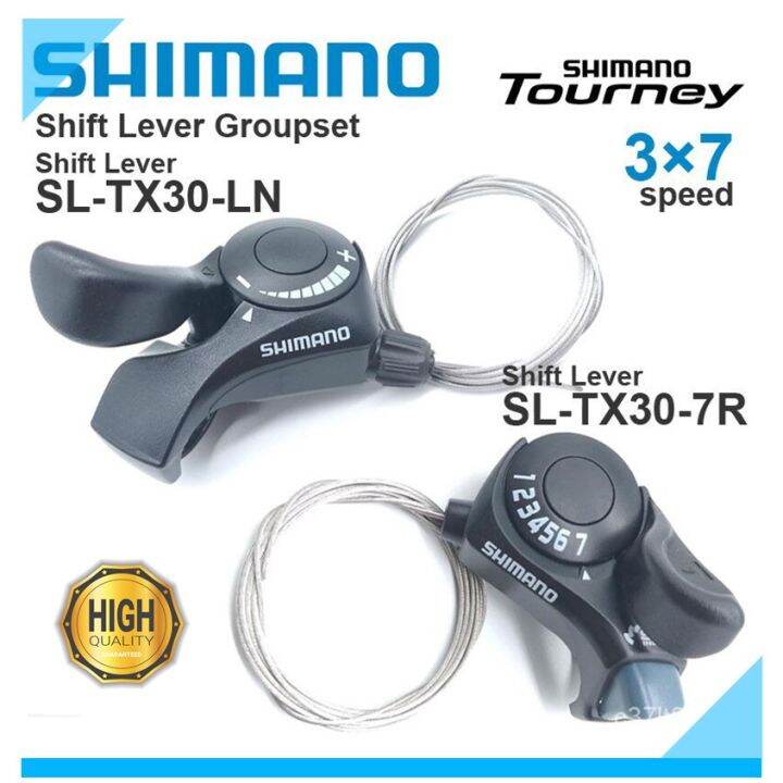 Shifter 7 Speed SL TX30 MTB Mountain Bike 3 X 7 Speed Thumb Gear ...