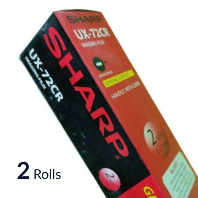 ฟิล์มแฟกซ์ SHARP UX-72CR Fax Film For SHARP (2ม้วน) | Lazada.co.th