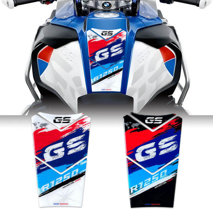 BMW GS 3D Resin GEL Motorcycle Fuel Tank Pad Protection Sticker ...