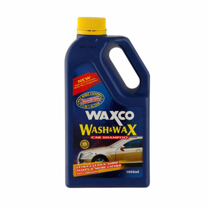 Waxco Wash & Wax Car Shampoo (1litre) | Lazada