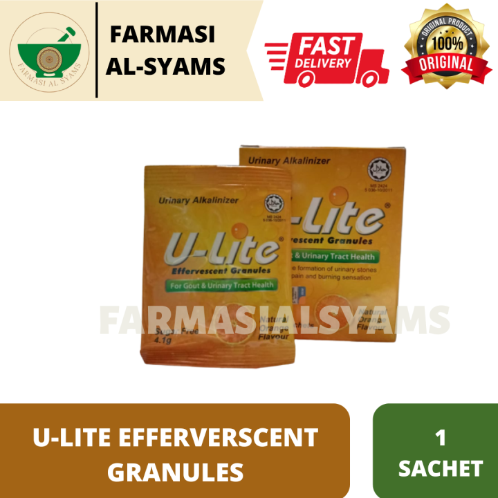 U-LITE EFFERVERSCENT GRANULES 1 SACHET | Lazada