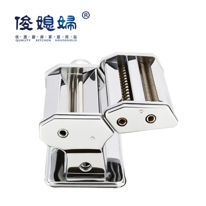 Household Split Noodle Press Machine Manual Noodle Maker Dough Rolling ...