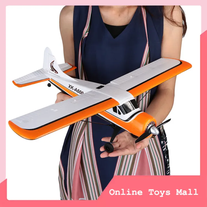 ต้นฉบับ XK A600 4CH 3D6G ระบบ Brushless RC เครื่องบิน RTF 2.4GHz XK DHC-2 A600 RC Fighter ใช้งาน ...