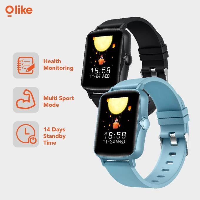 Olike W11 Smartwatch Touch Screen GPS Waterproof Jam Tangan Pintar Mode ...