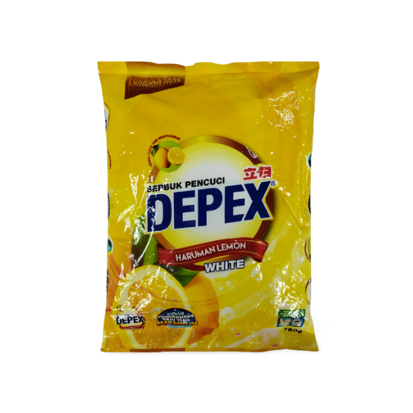 ผงซักฟอง DEPEX ขนาด 750g สินค้าขายดี🔥 นำเข้าจากประเทศมาเลเซีย | Lazada ...