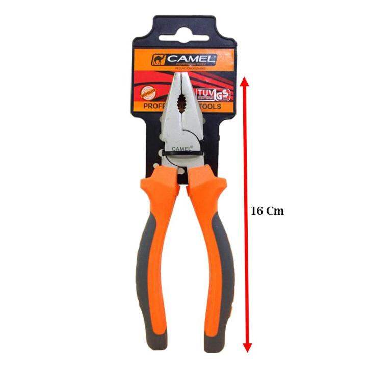 AK Tang Kombinasi Camel 6" Inch Combination Linesman Plier Model Deli ...