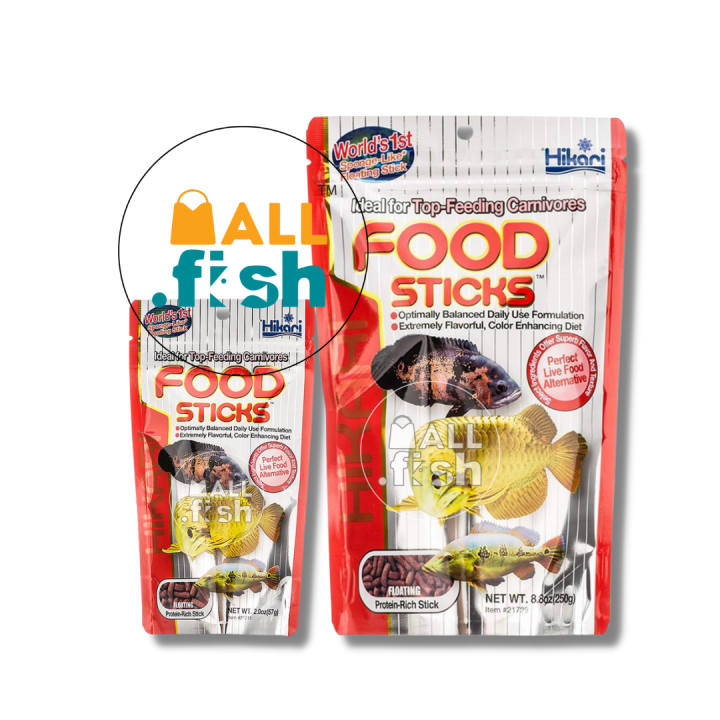 Hikari Food Sticks 57g/ 250g Floating Type Arowana & Aquarium Tropical ...