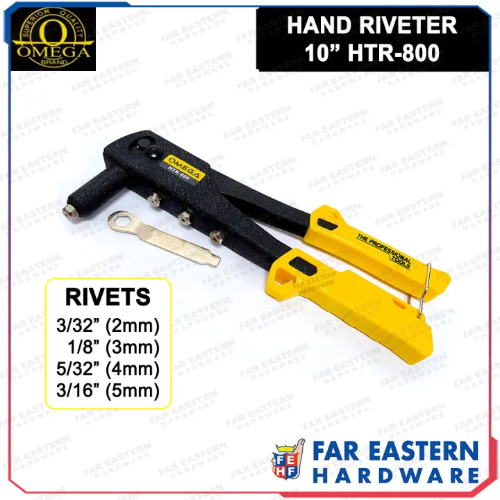 OMEGA Hand Riveter for Blind Rivets 10" HTR-800 | Lazada PH