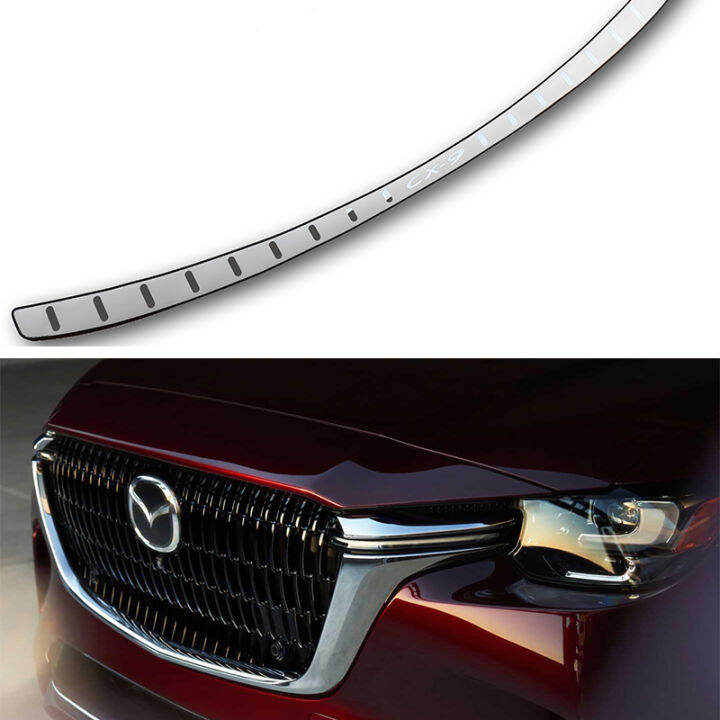 For Mazda CX 9 CX9 CX-9 Stainless Steel Rear Bumper 2016-2023 Guard ...