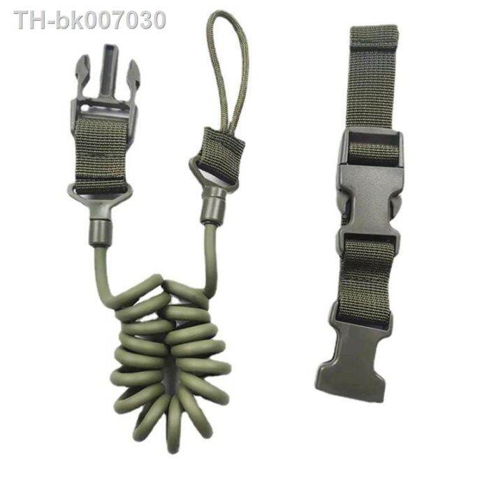 New Tactical Rope Spot Elastic Wire Rope Safety Black Green Safety ...