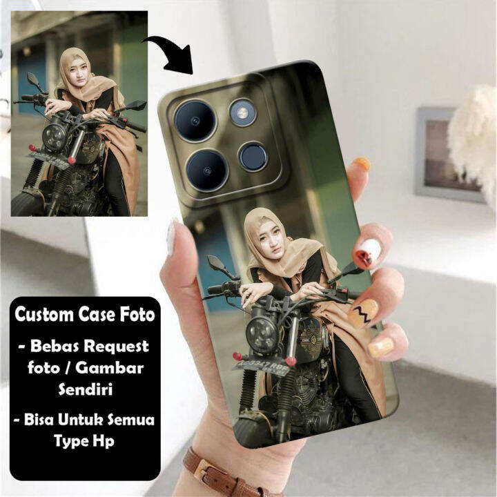 Custom Foto Casing Infinix Smart 7 Bebas Request Poto / Gambar Sendiri ...