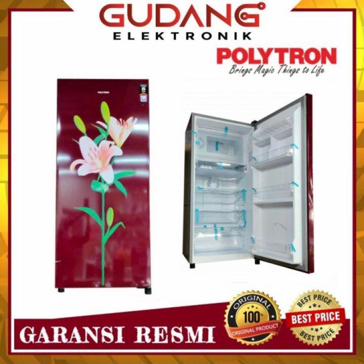 LEMARI ES 1 PINTU POLYTRON PRB 177 R KULKAS POLYTRON PRB-177B | Lazada ...