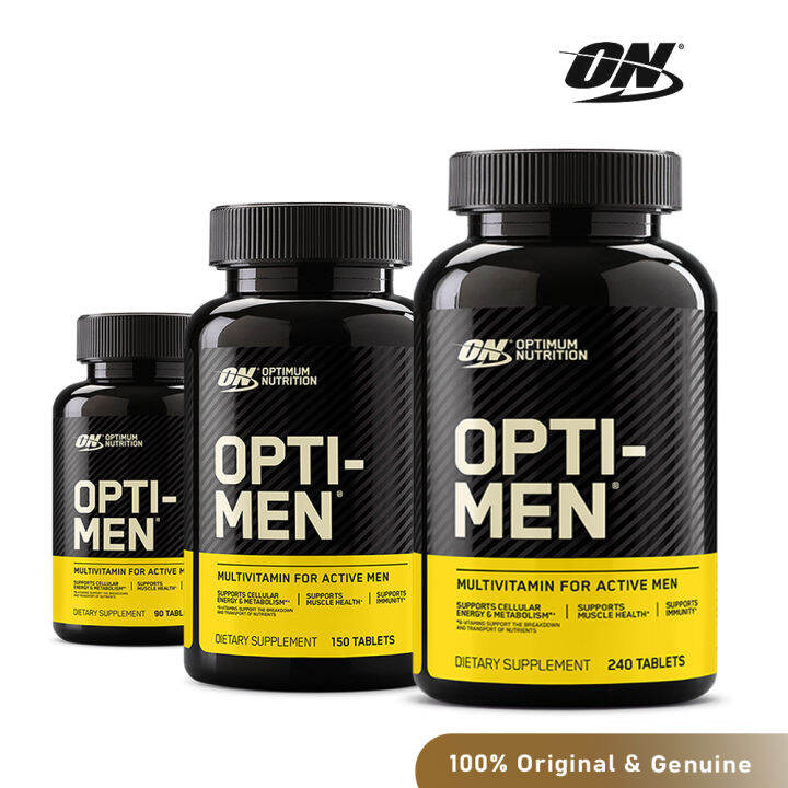 Optimum Nutrition Opti-Men, Multivitamin for Active Men NEW | Lazada