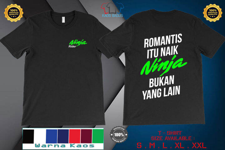 Kaos Baju Romantis Itu Naik Ninja Bukan Yang Lain Kaos Distro Otomotif ... Kaos Baju Romantis Itu Naik Ninja Bukan Yang Lain Kaos Distro Otomotif ...