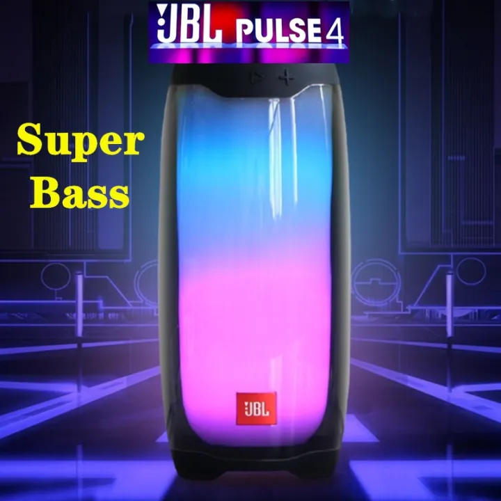 JBL Pulse 4 Wireless Bluetooth Speaker Pulse4 Portable IPX7 Waterproof Led Light Original ...