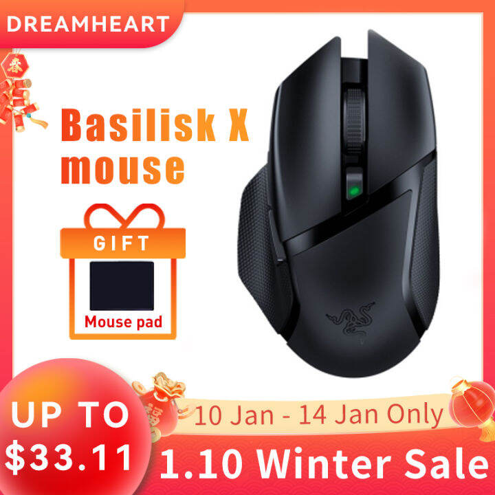 Original Basilisk X Hyperspeed Wireless Mouse Gamer Gaming Compatible ...