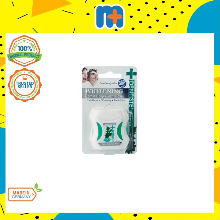 [MPLUS] DENTISTE Whitening Dental Floss 30m | Lazada