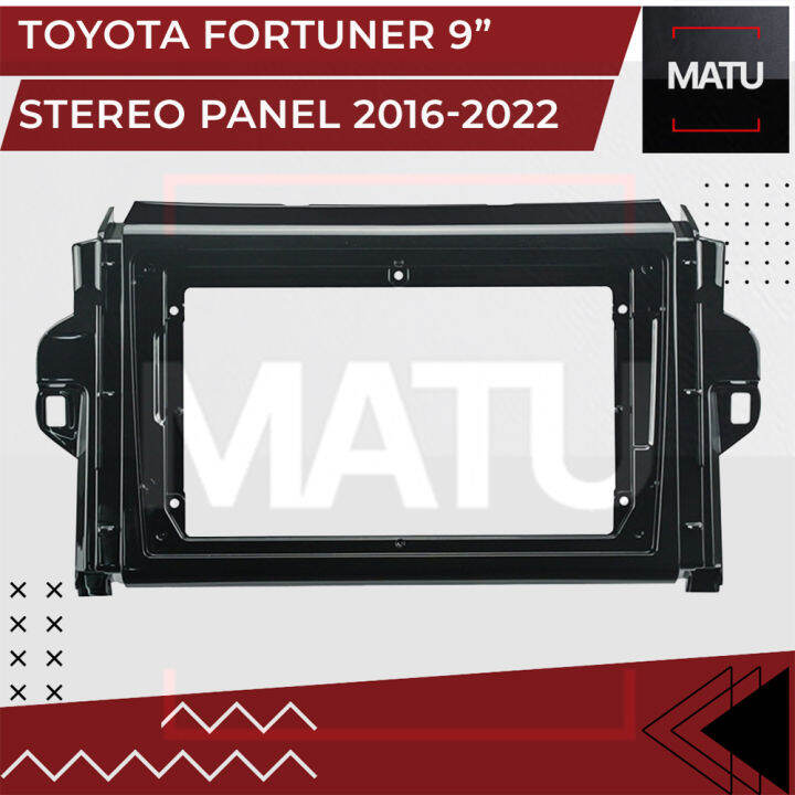 Toyota Fortuner 2016 - 2019 9" Inch Android Stereo Panel Frame | Lazada PH