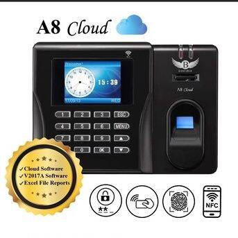 Biosystem A8 Wifi Cloud Web Based Fingerprint Time Attendance Recorder ...