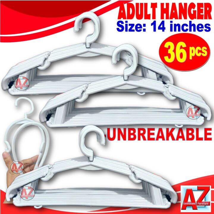 UNBREKABLE / FLEXIBLE-Hanger 36 pcs / 3 dozen lowest price | Lazada PH