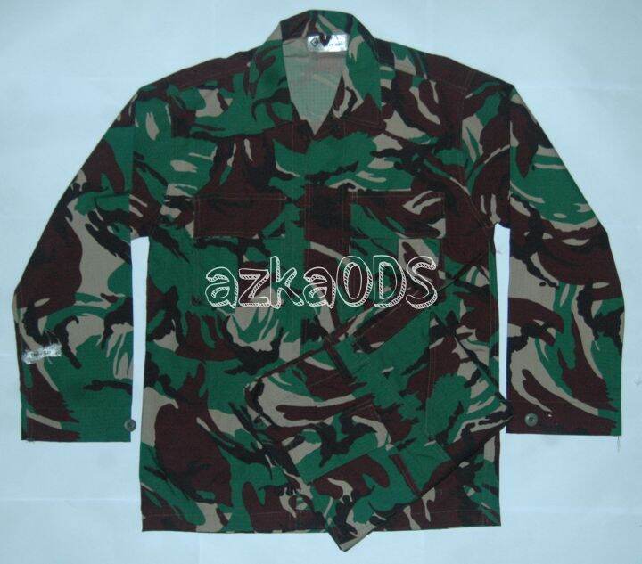 BAJU PDL LORENG TNI / BAJU PDL LORENG MALVINAS ANTI BELEL | Lazada ...