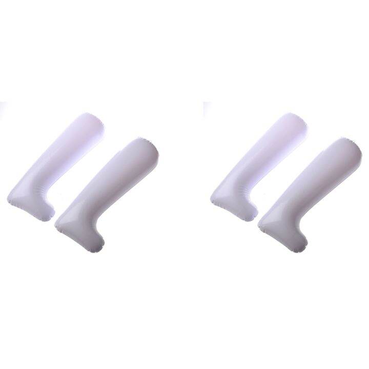 2 Pair 12 Inch White Film Inflatable Boot Stretcher Shaper Shoe Tree ...