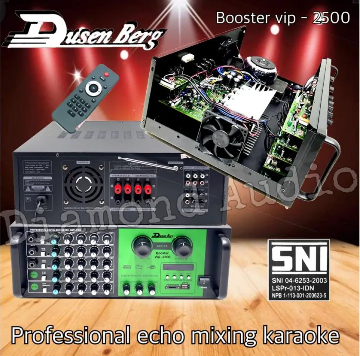 Power Amplifier Dusenberg Room Booster Vip2500 Original Ampli Dusen ...