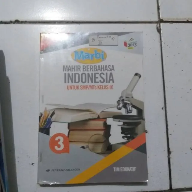 MARBI MAHIR BERBAHASA INDONESIA KELAS 3 SMP ERLANGGA | Lazada Indonesia