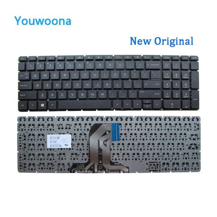 New Original Laptop Keyboard For HP TPN-C125 TPN-C126 250 G4 255 256 G4 ...