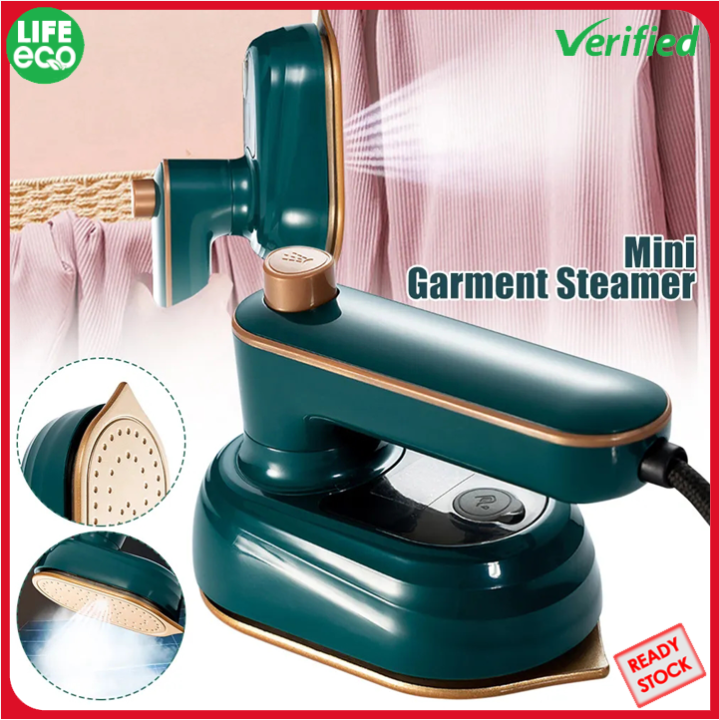 LIFE-ECO Portable Iron Wet and Dry Ironing Mini Handheld Iron Steamer ...