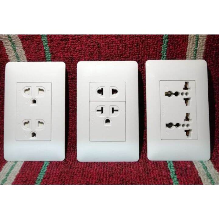 Designer Series Duplex Outlet / Aircon (Elegant Design) | Lazada PH