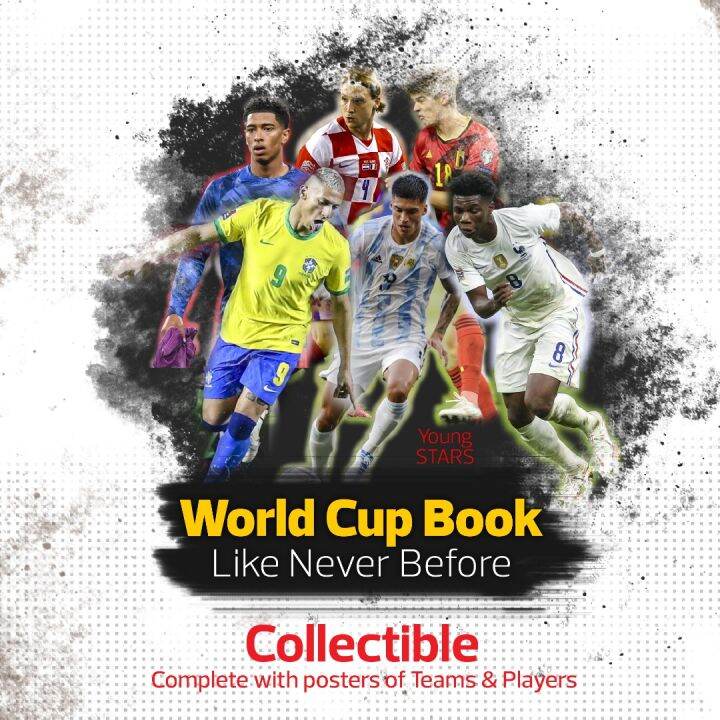 World Cup Book/Magazine QATAR 2022 Year of The Goals | Lazada