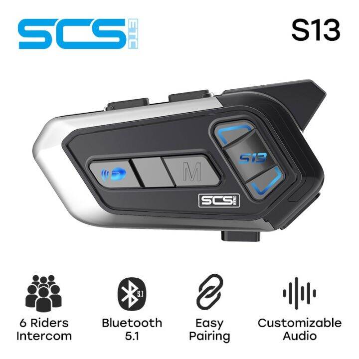 SCS S13 BLUETOOTH INTERCOM | Lazada PH