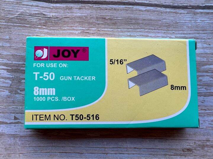 Joy Gun Tacker Staple Wire for T-50-516 (8mm) | Lazada PH