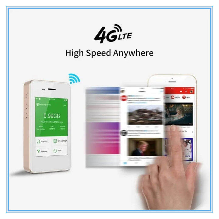 GlocalMe G2 4G LTE Mobile Hotspot, Worldwide High Speed WiFi Hotspot with US 8GB & Global 1GB ...