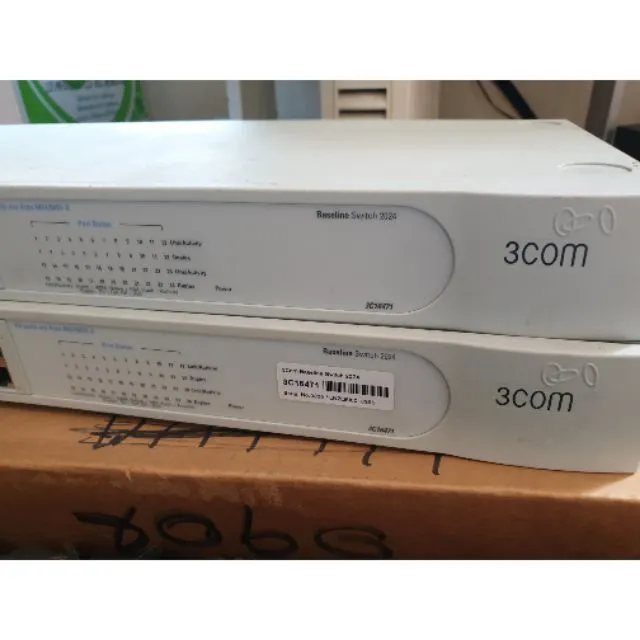 [ลด 80บ. โค้ด ENTH119]3Com 2024 Baseline Switch - MODEL : 3C16471B | Lazada.co.th