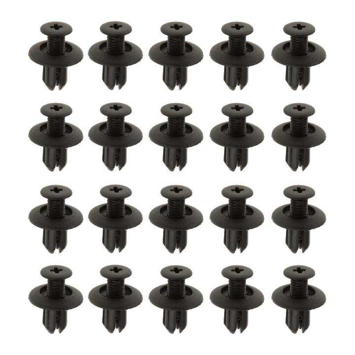 LazaraSport 20 Pieces Nylon Door Trim Panel Garnish Retainer Clips For ...