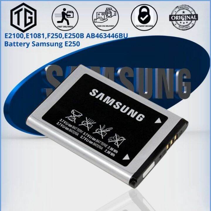 【COD】 Battery E250 AB463446BU for Samsung Original keypad | Lazada PH