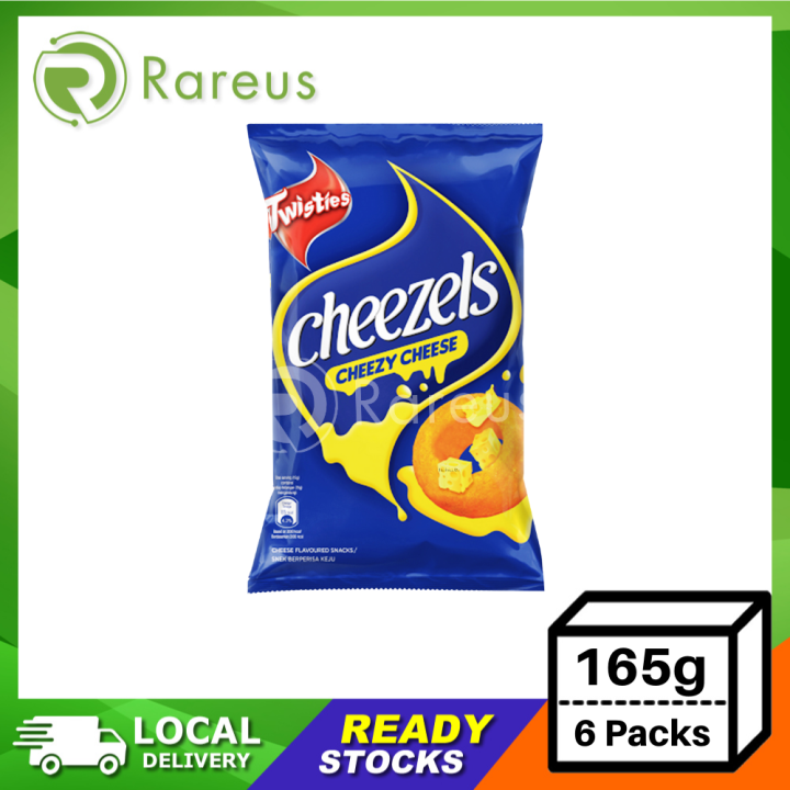Cheezel's Original Crunchy Cheese Flavoured Snacks (Large) (140g x 6 ...