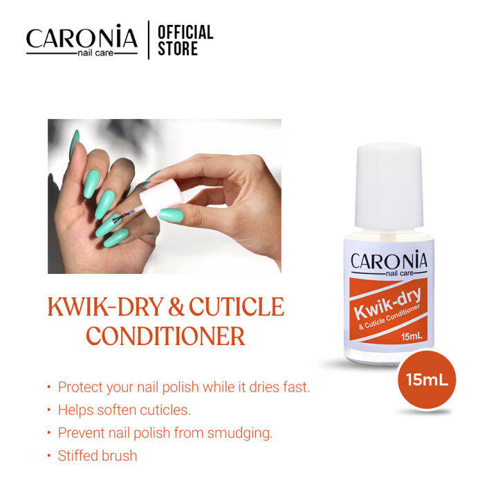 Caronia Kwik Dry and Cuticle Conditioner in 15ml | Lazada PH