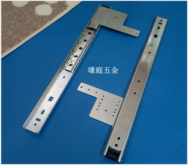 Top-grade TV rail drawer rail three guide rails hidden TV cabinet side ...