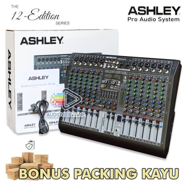 Mixer Ashley 12 Edition Mikser Audio 4 EQ Tone Control 256 Dsp Efek ...