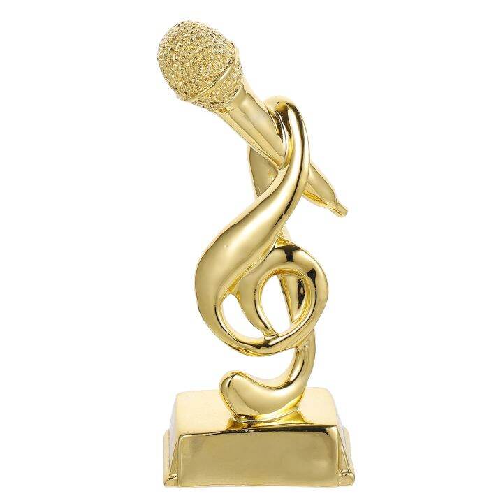 Original Spot Trophy Award Microphone Party Trophiessinging Awards ...