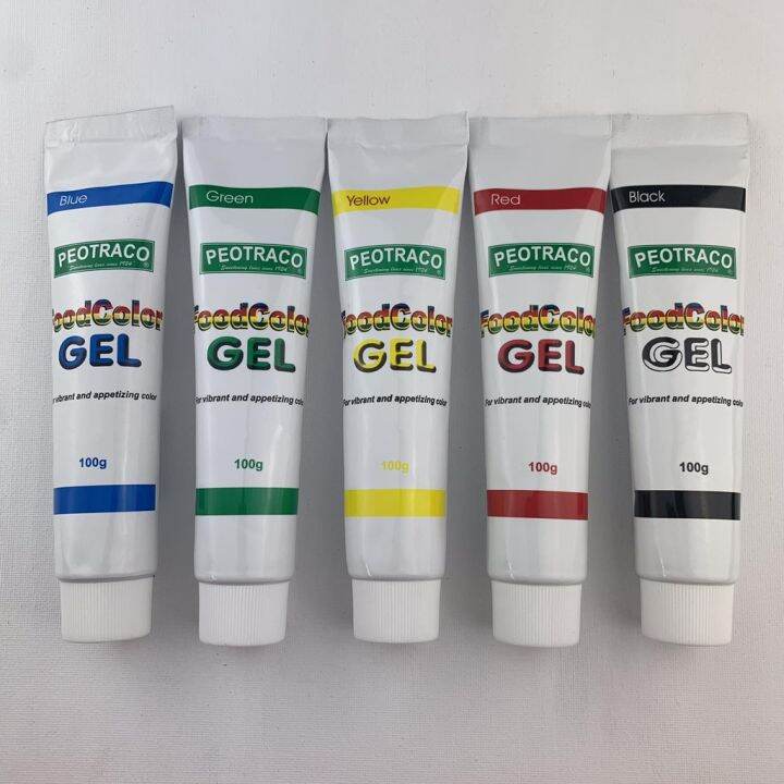 Peotraco Food Coloring Gel Edible Gel | Lazada PH