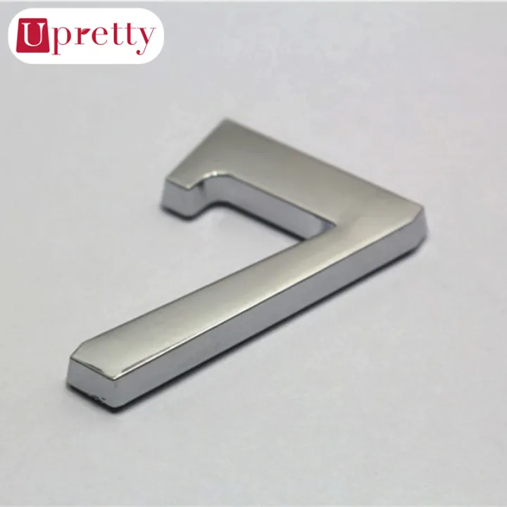 Upretty 0-9 House Number Sign Self Adhesive Address Digit Sticker Plate ...