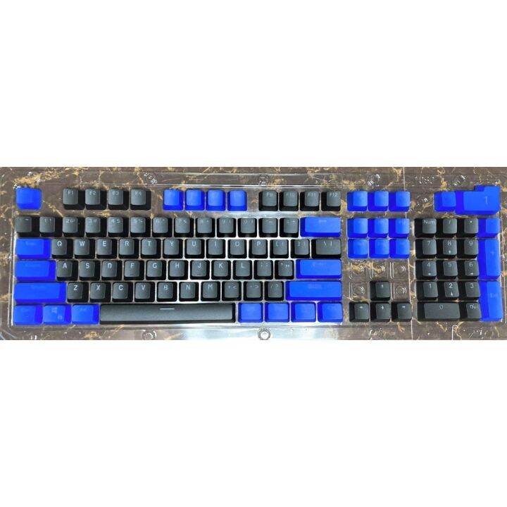 KEYCAPS PBT DOUBLESHOT BACKLIT 106 Keys (mixed colors) | Lazada PH