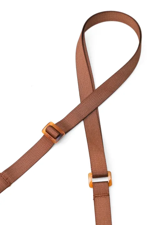 Skinny Sling- (Strap Only) Chocolate Brown with Brown Tortoise Adjuster ...