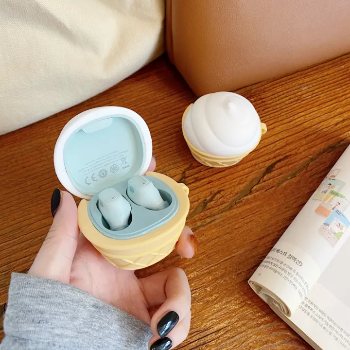 Baseus Encok Tws Wm01 Case Ice Cream Silicone Protection Wireless ...